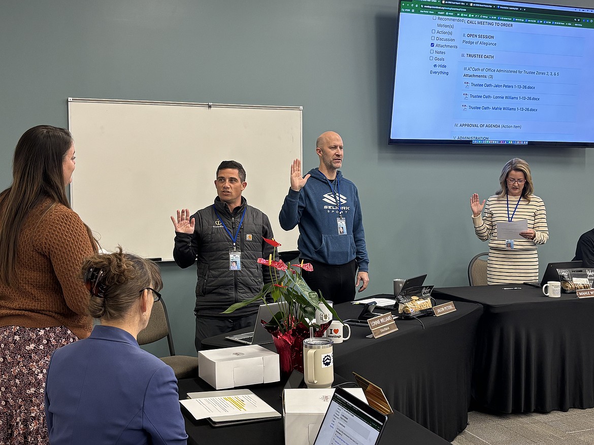 LPOSD elects board chair, vice chair at annual meeting | Bonner County ...