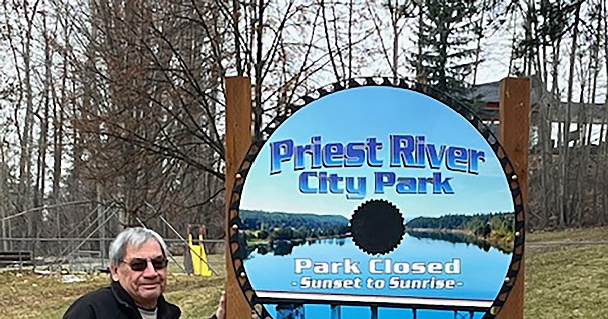 City welcomes new park sign | Bonner County Daily Bee