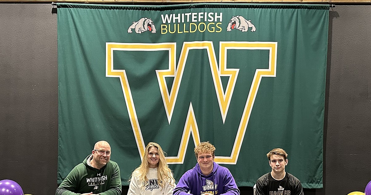 Photo: Sam Nissen signs to play football | Whitefish Pilot