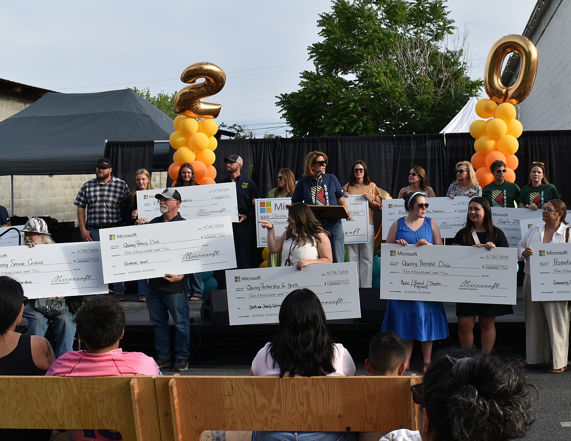 Microsoft donates $200K to Quincy nonprofits | Columbia Basin Herald