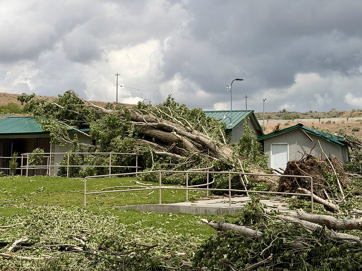 Connelly Park closed indefinitely after storm caused extensive damage ...