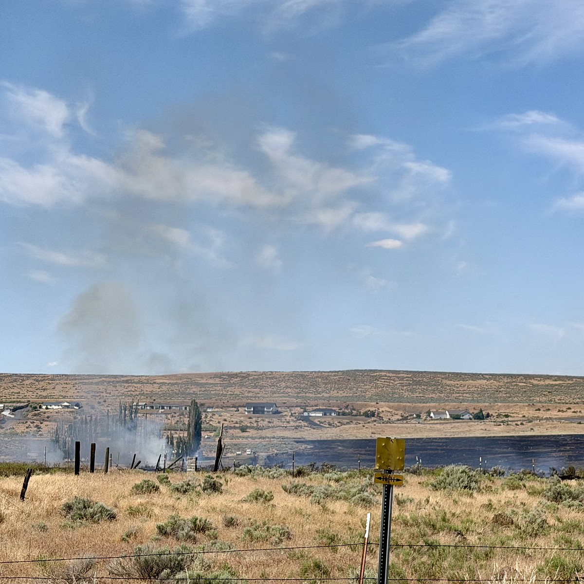 Fire sparks near Soap Lake Thursday | Columbia Basin Herald