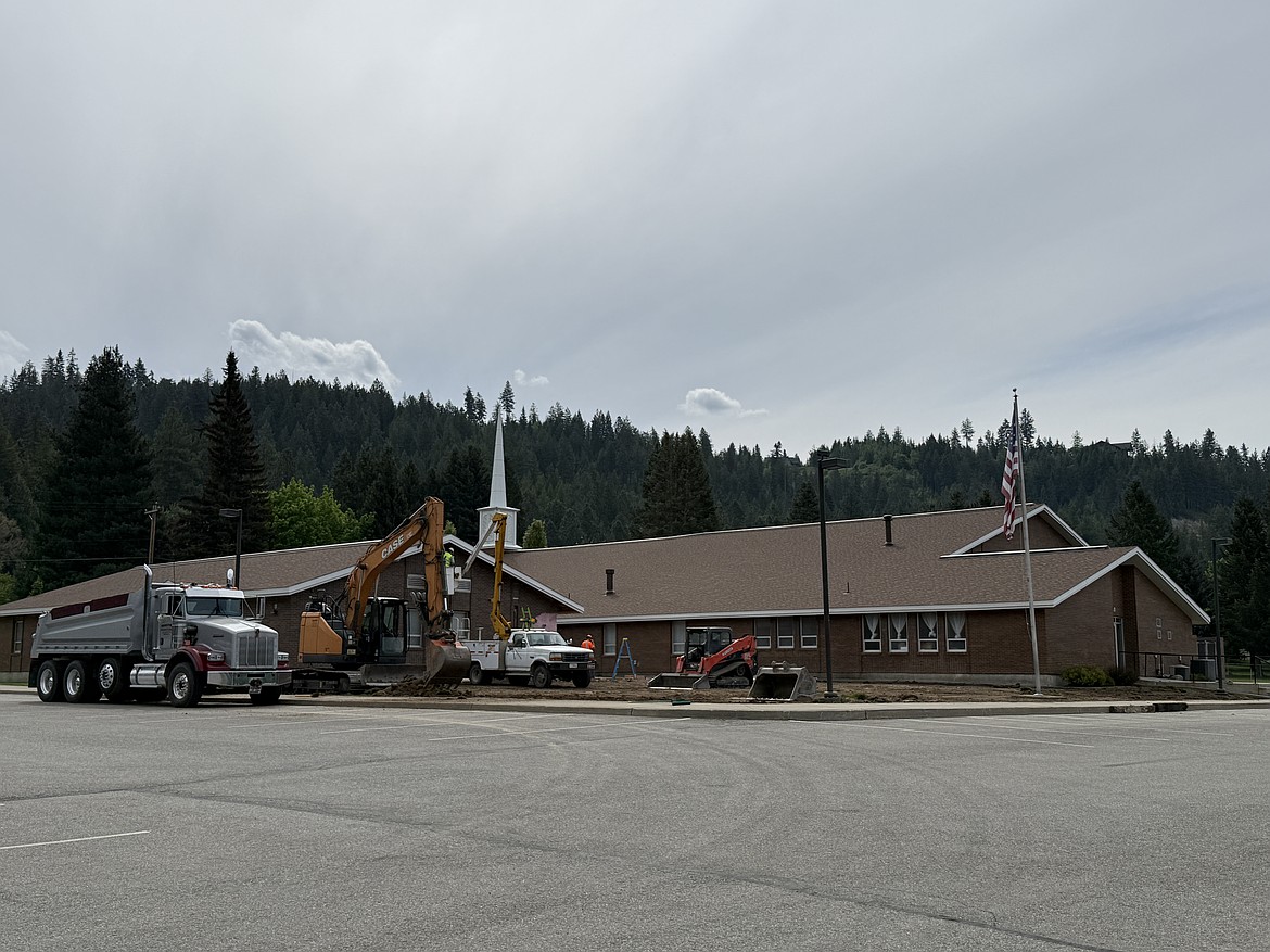 LDS meetinghouse in Bonners Ferry undergoing expansion, remodel ...