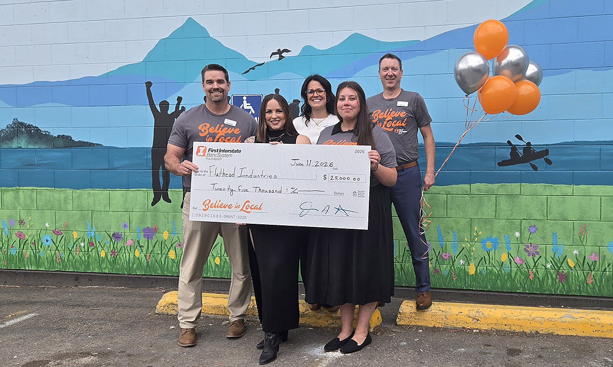 First Interstate Bank donates $25,000 to Flathead Industries ...