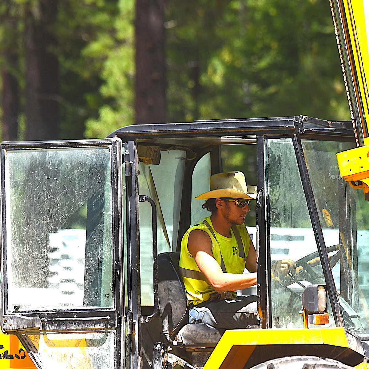 Keeler Creek temporary bridge work | Western News