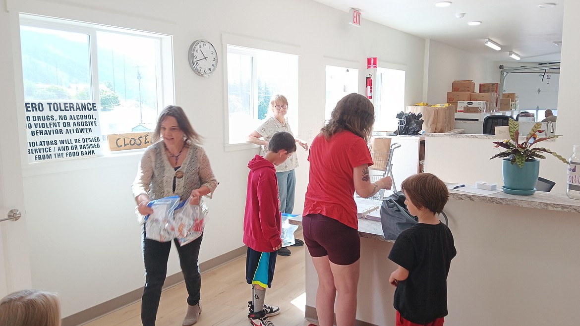 Food bank serving clients from new location | Valley Press/Mineral ...