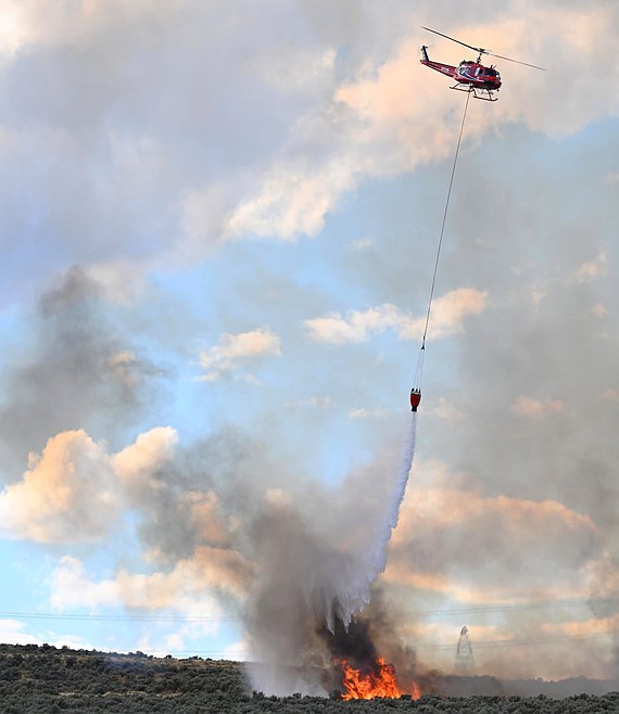 Wildfire causes Sun Lakes camping area evacuations | Columbia Basin Herald